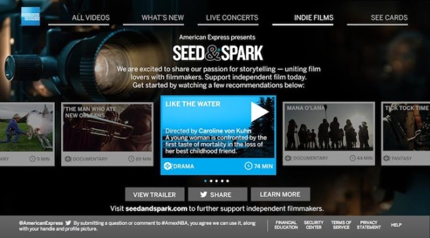 Seed&Spark Partners with American Expressâ Digital Distribution Service ...