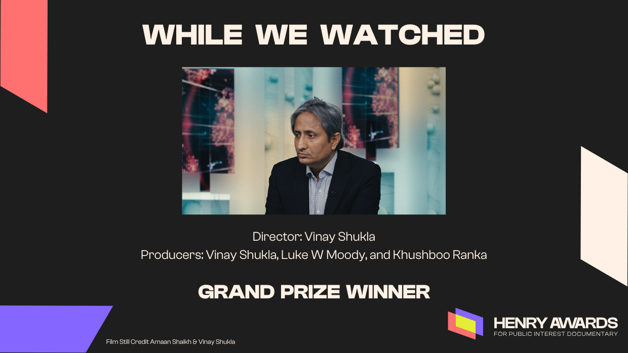 Inaugural Henry Awards for Public Interest Documentary Announce Grand ...